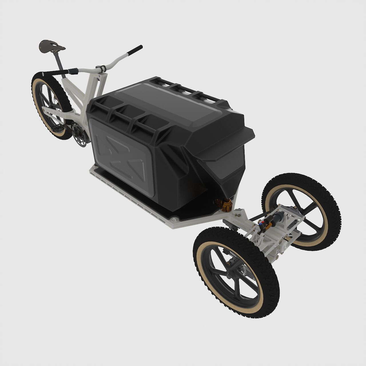 Behemoth - E-Cargo Adventure Bike – Industrial Design ZHdK